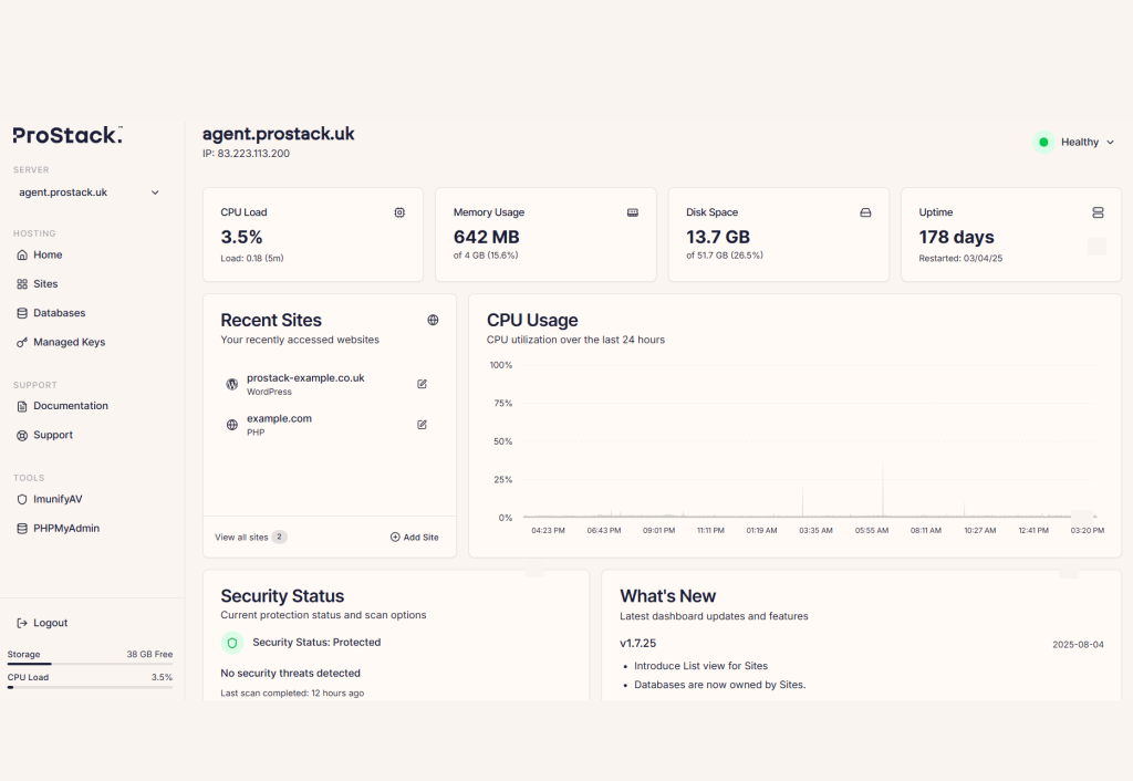 The web hosting platform for agencies – ProStack Cito | ProStack